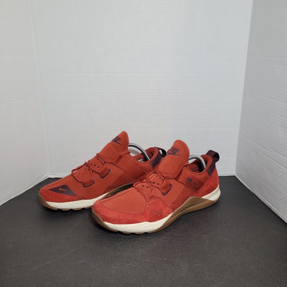 Nike Tech Trainer Dune Red Men's Athletic Shoes Sneak… - Gem